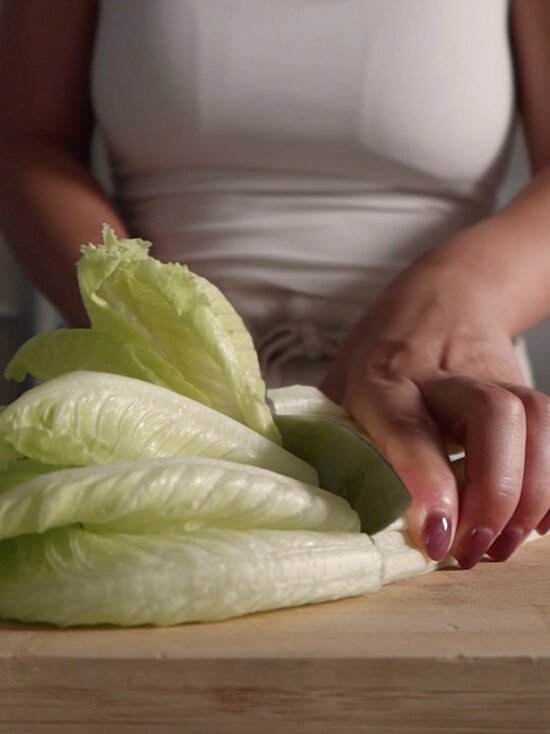 Lechuga con salsa de ostras | Receta tradicional china
